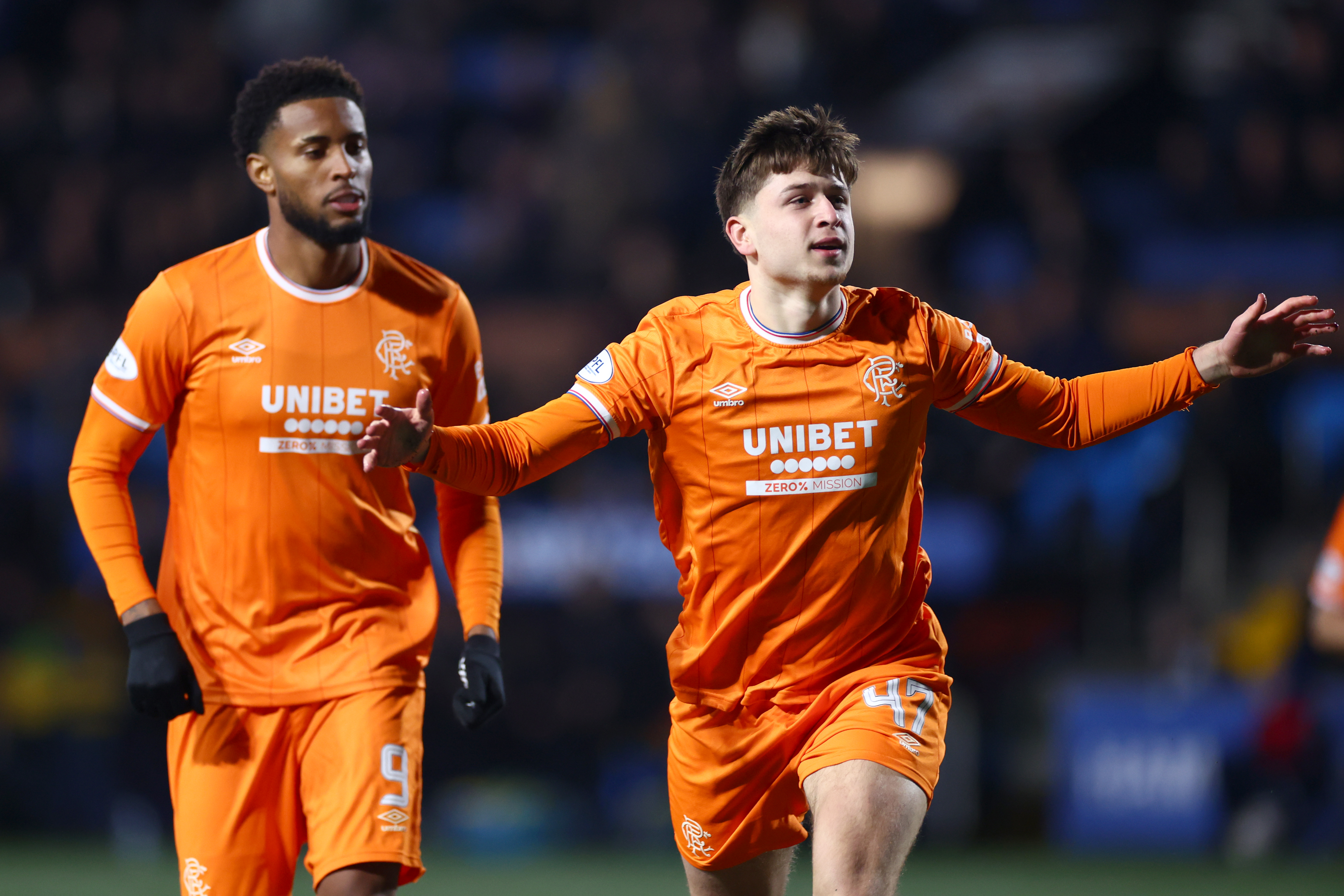 Mikey Moore Delighted To Hear Fans Singing His Name | Rangers Football Club