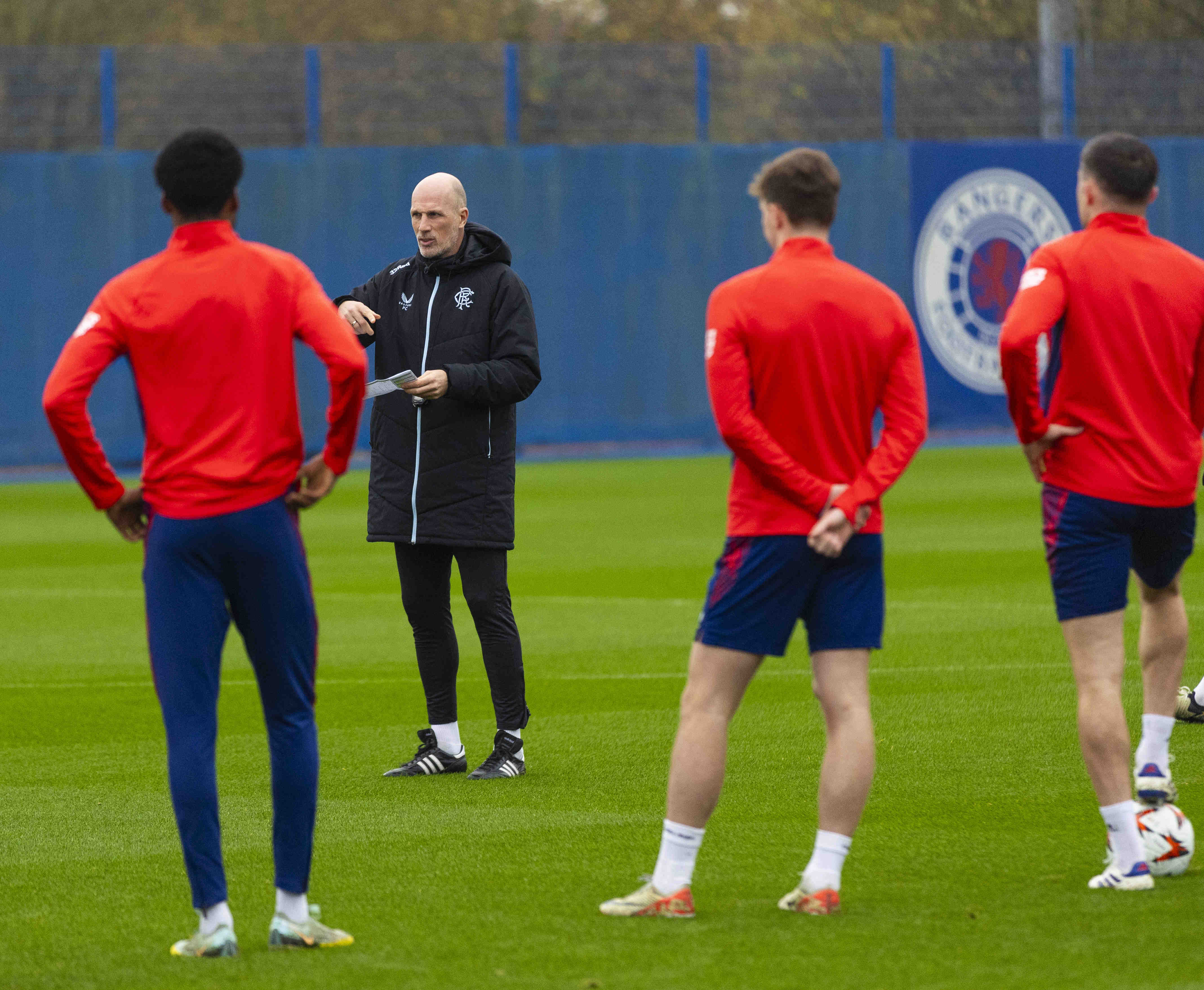 Gallery: Olympiacos Work Continues At Training | Rangers Football Club