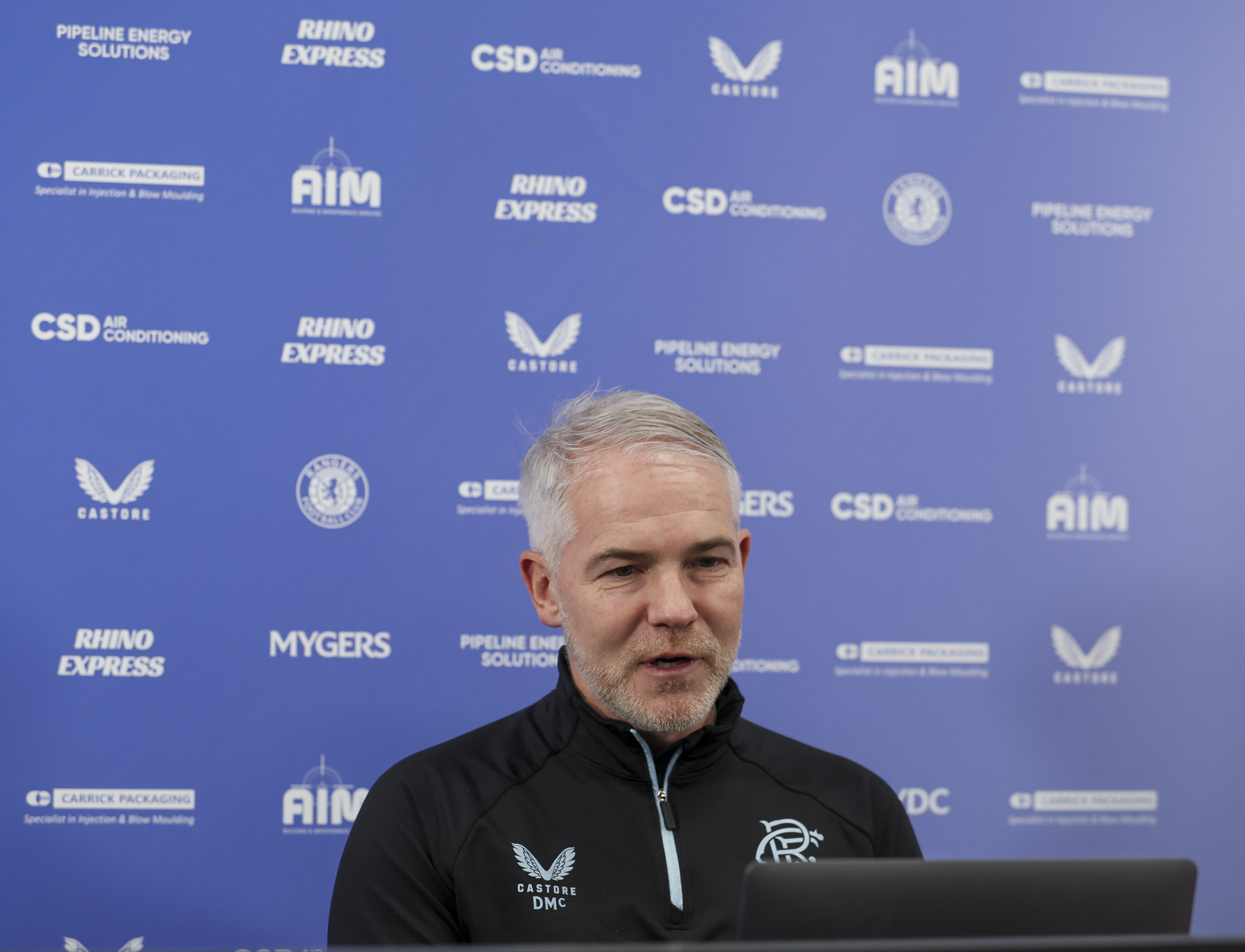 David McCallum Challenges B Team To Showcase Their Talent | Rangers ...
