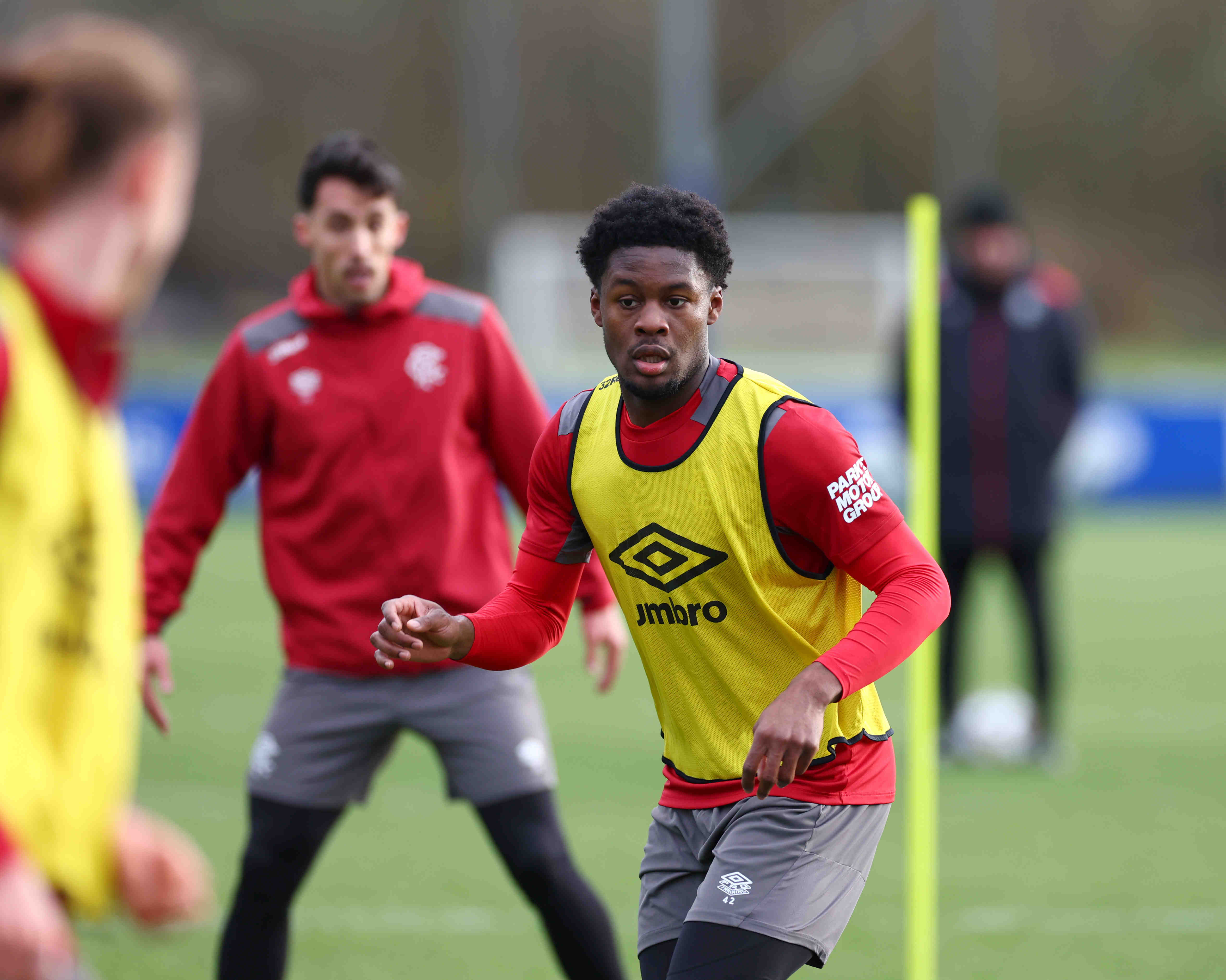 Gallery: Tochi Chukwuani's First Training Session | Rangers Football Club