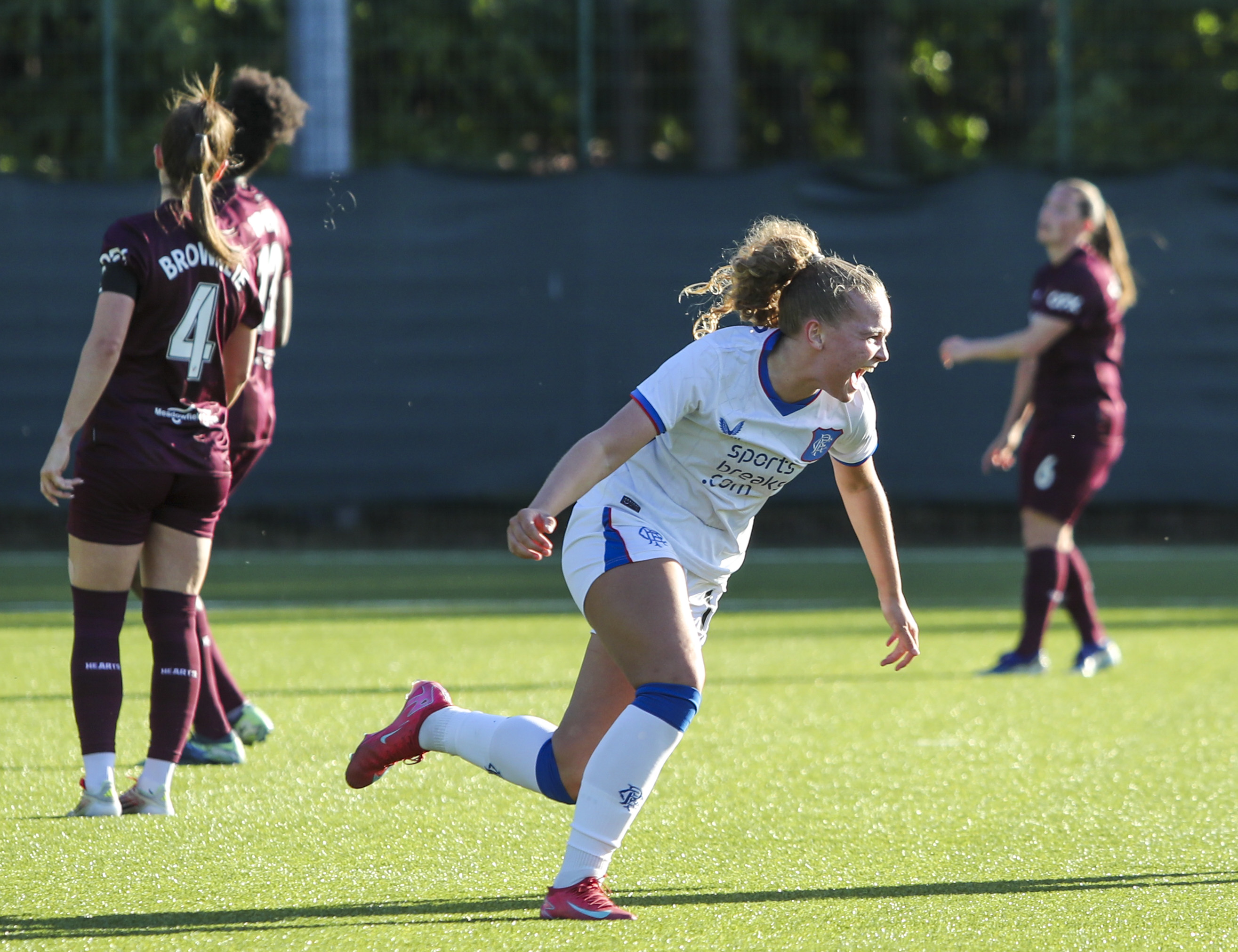 Mia McAulay Delighted With Goal | Rangers Football Club