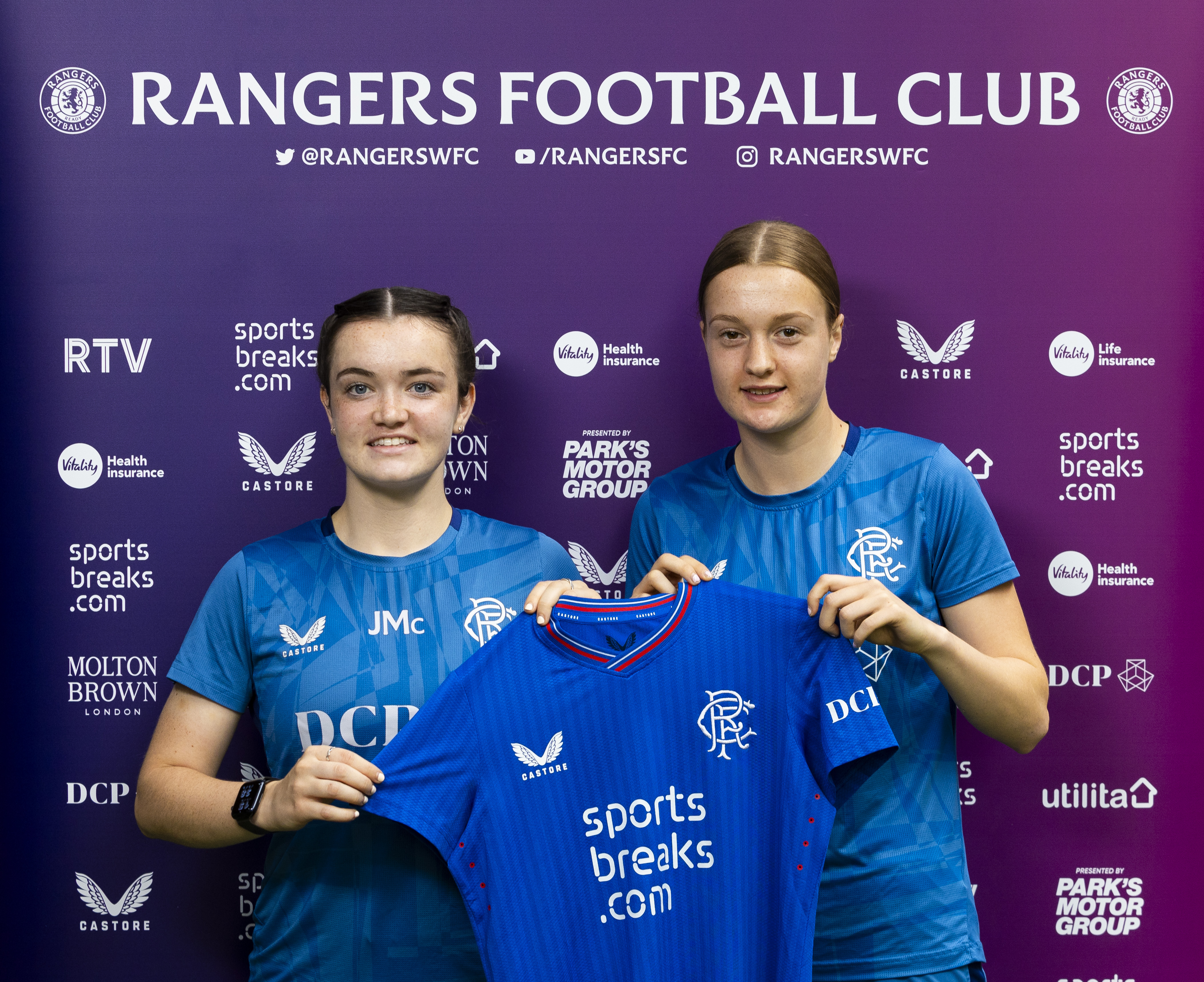 Jodi McLeary And Eilidh Austin Sign Contract Extension | Rangers ...