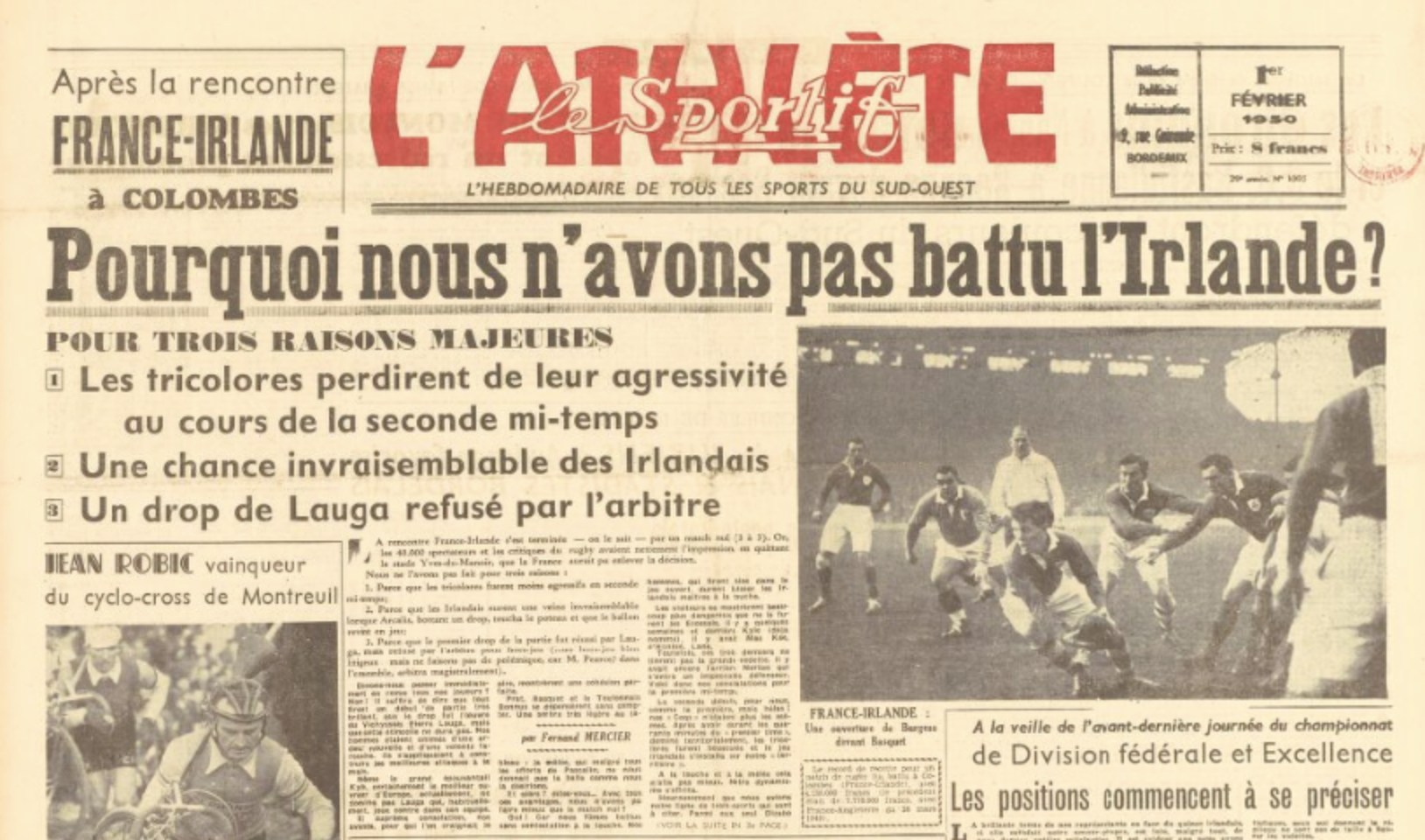 Ireland v France: Five encounters that shaped a rivalry - Guinness Men ...