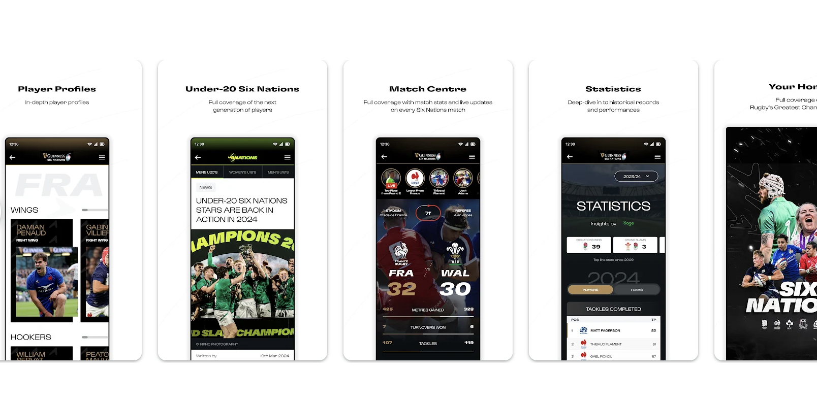 SIX NATIONS RUGBY APP: BRINGING YOU CLOSER TO THE GAME - Guinness Men's ...